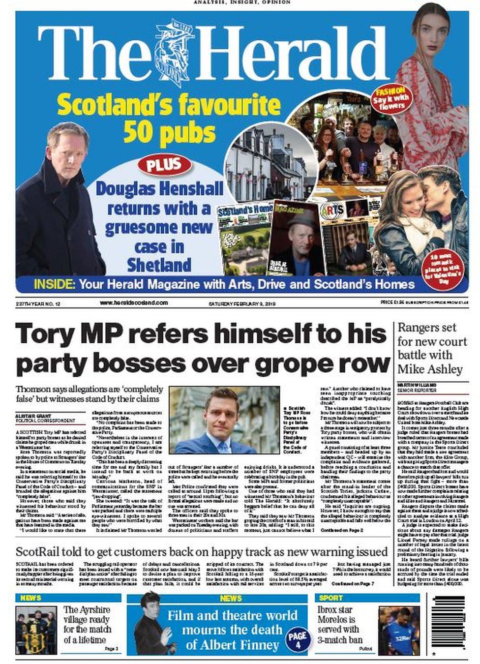 Scotland's papers: Killer shopped with victim before murder - BBC News