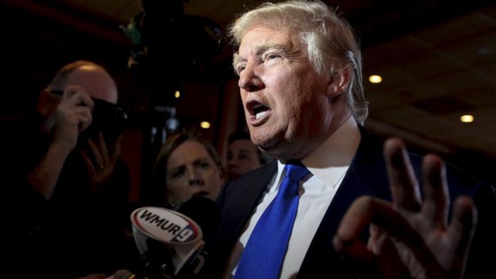 Donald Trump: Master of the demolition derby - BBC News