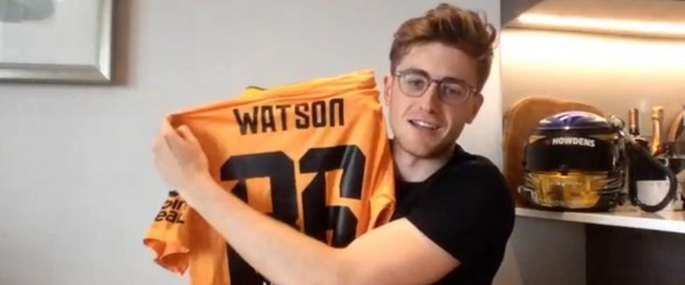 Wolves, sim racing and Le Mans - Watson's virtual 24-hour debut - BBC Sport