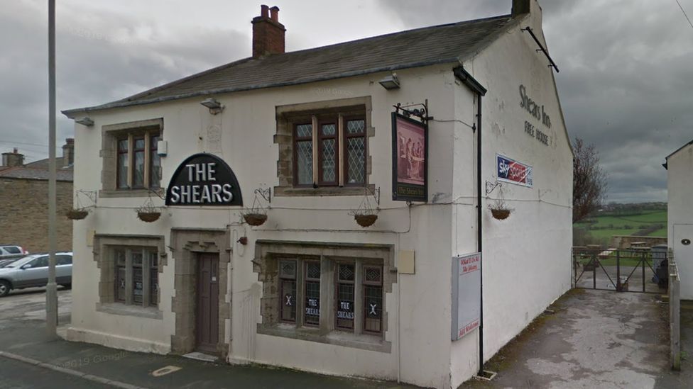 Fears for future of Darley Abbey pub in monastery remains - BBC News