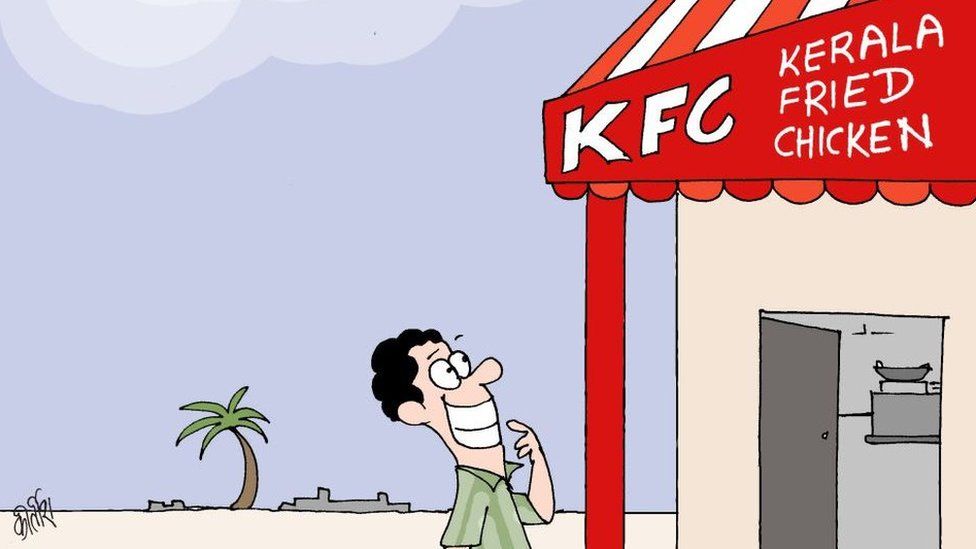 When fast food gets an Indian twist - BBC News