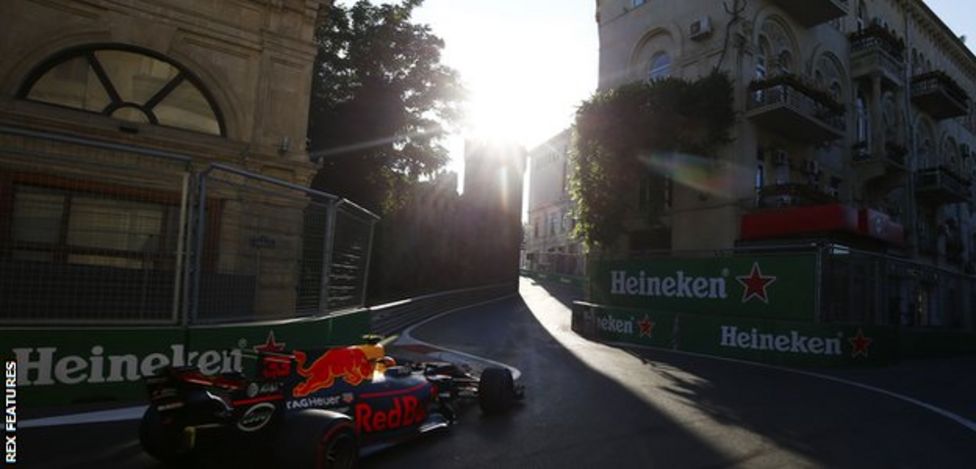 Azerbaijan GP: Max Verstappen quickest in second practice before ...