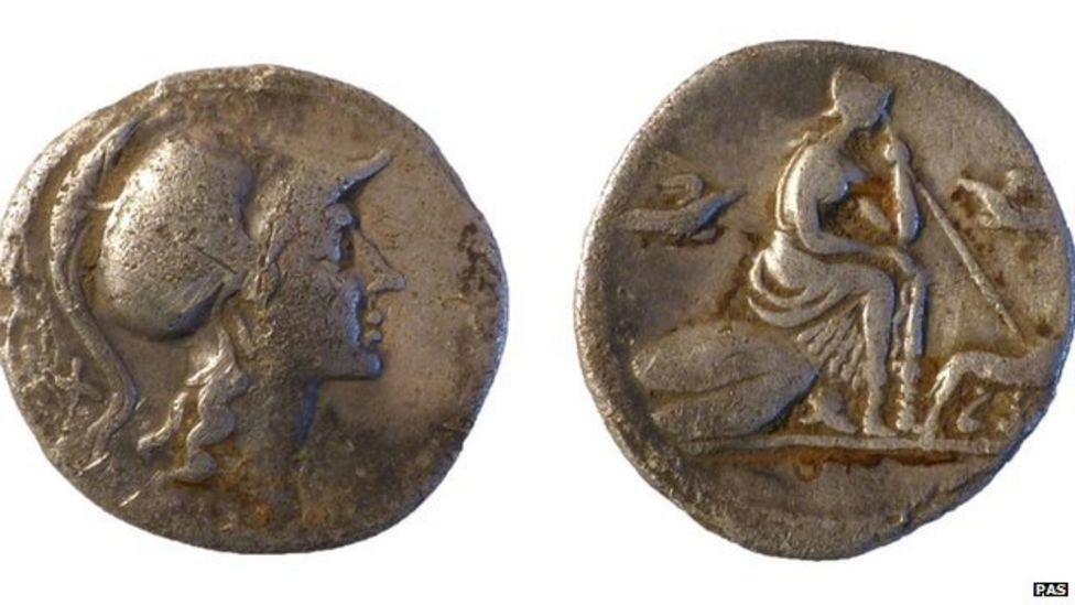 Hoard of silver Roman coins unearthed near Norwich - BBC News