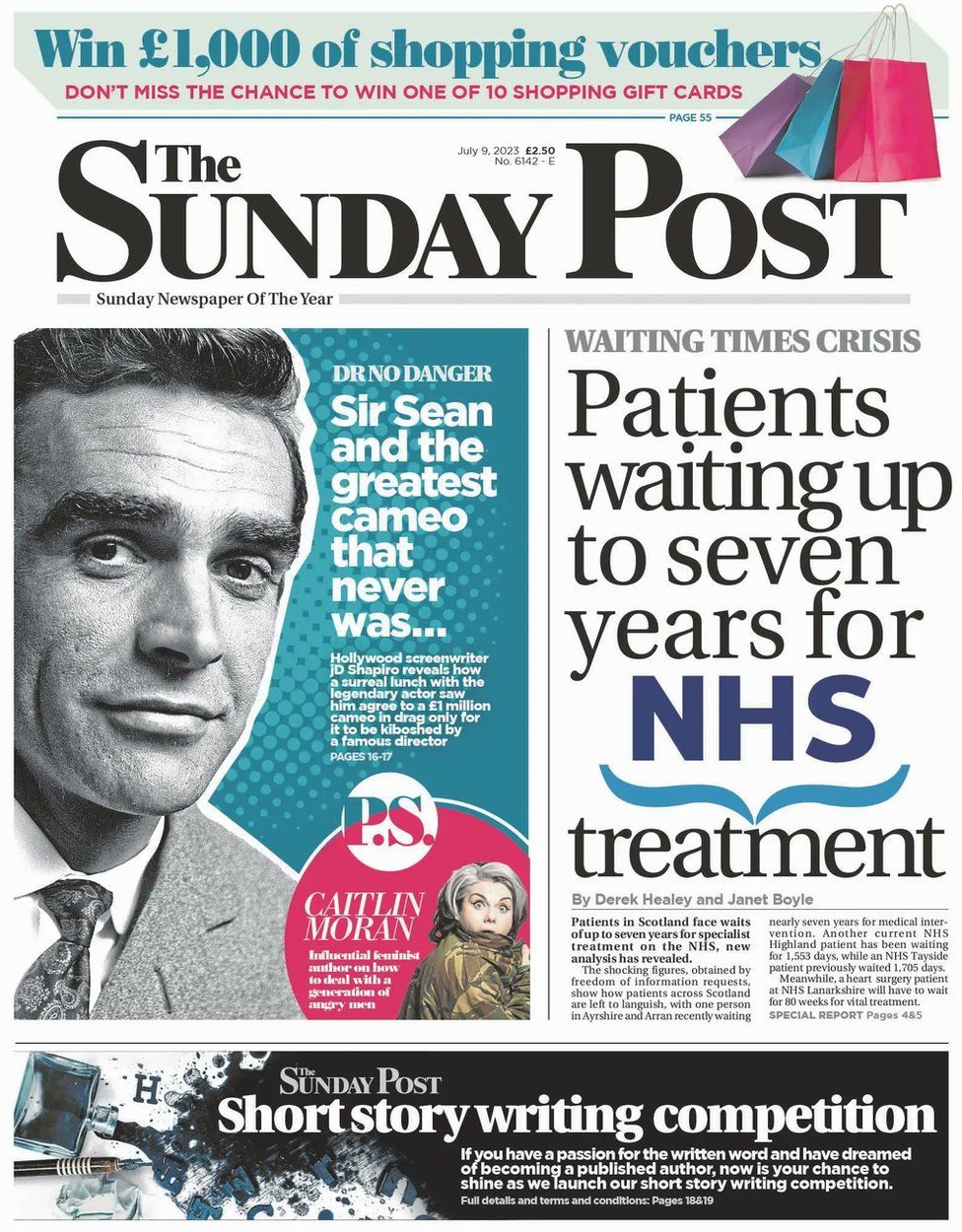 Scotland's papers: BBC presenter scandal and NHS waiting times - BBC News
