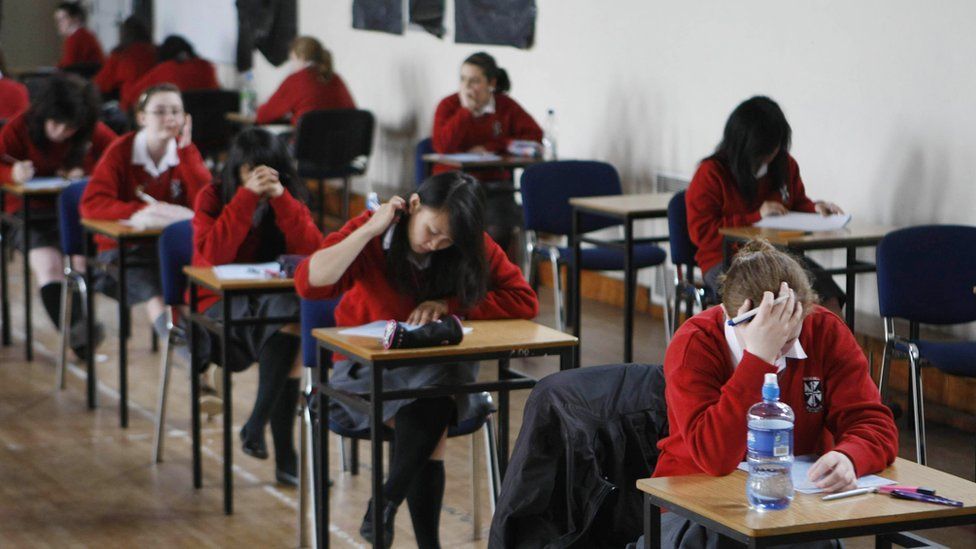 Scotland's pupils begin first exams in three years - BBC News