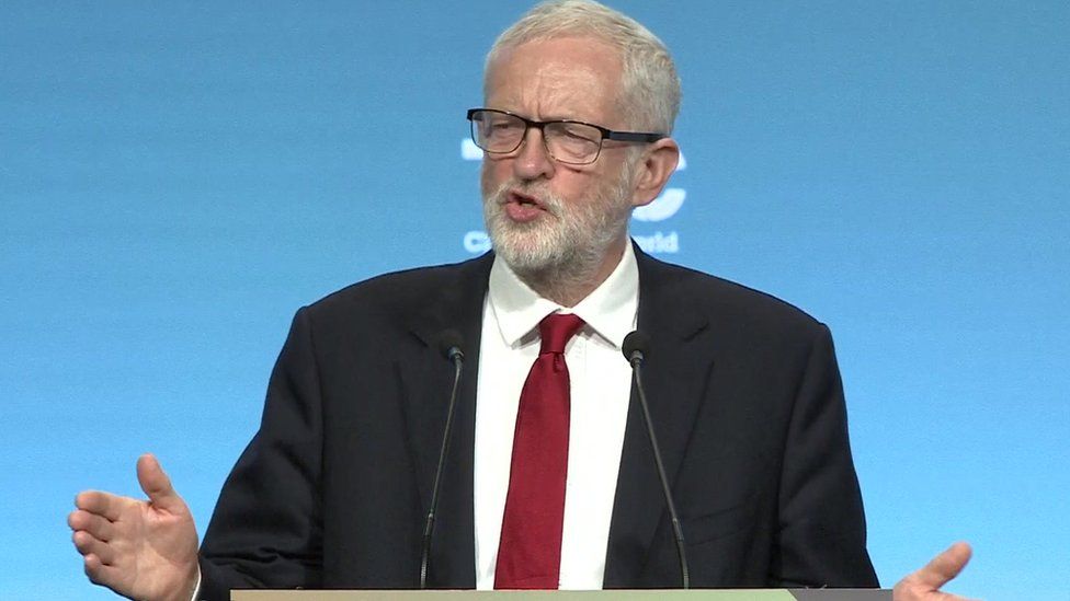 Corbyn promises 'biggest' boost to workers' rights - BBC News