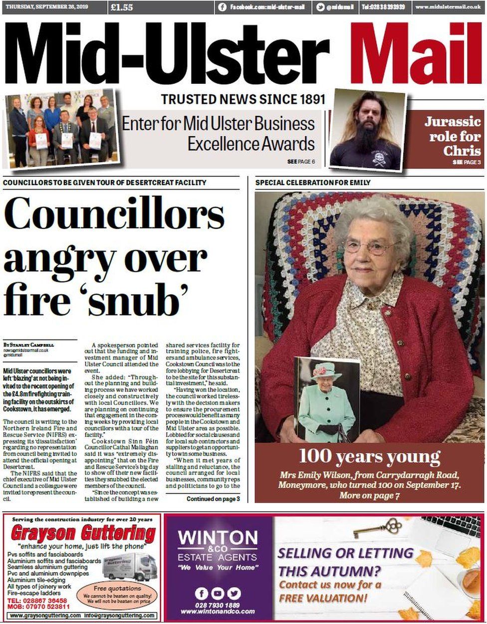 Weekly paper review: 'Cool job' for NI man heading south (way south ...