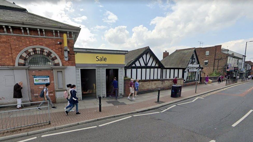 Sale tram stop stabbing: Boy, 16, suffers life-changing injuries - BBC News