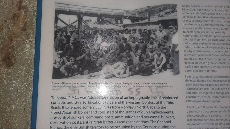 Jersey World War Two bunkers painted with Nazi symbols - BBC News