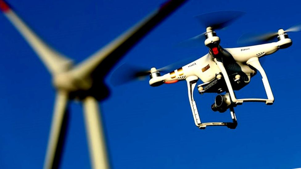 Entire drone fleet grounded by US government agency - BBC News