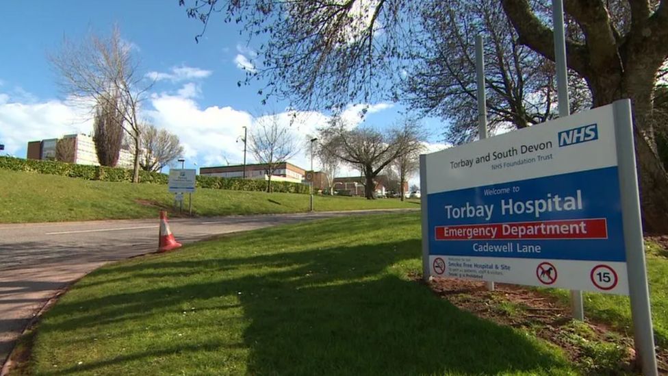 Torbay Hospital facing 'high level of demand' - BBC News