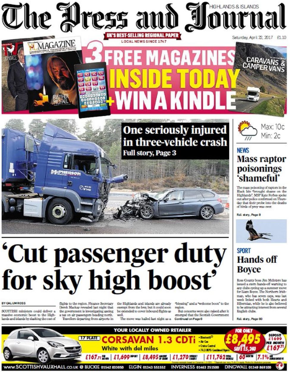 Scotland's papers: Craig Whyte trial and drug-drive testing - BBC News