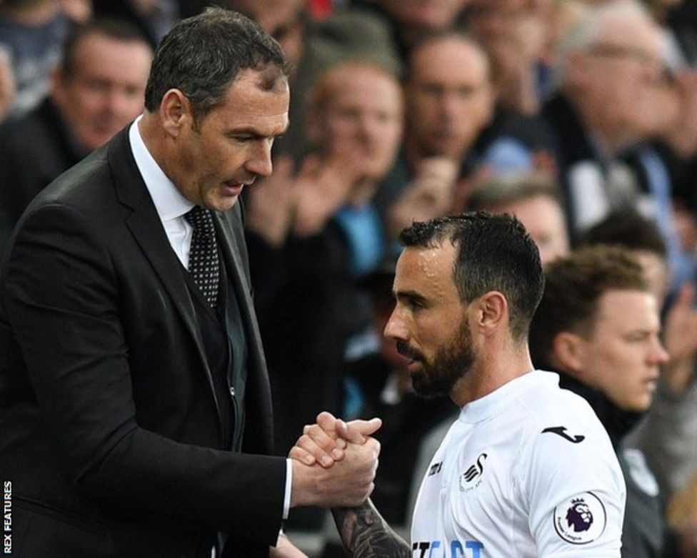 Leon Britton: 'Legend' could manage Swansea one day, says Paul Clement ...