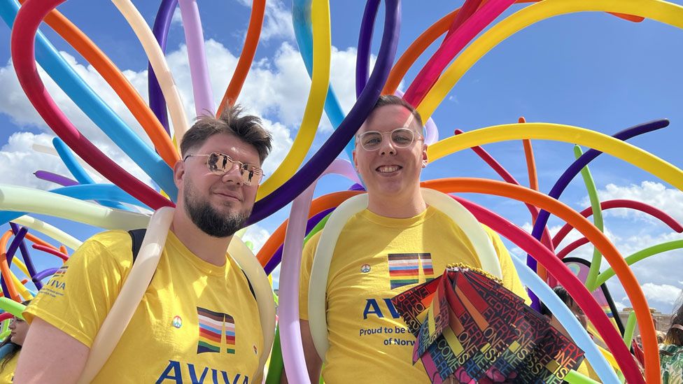 Norwich Pride March And Celebrations Return To City Centre Bbc News