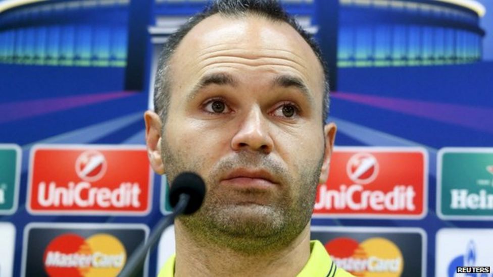 Instagram 'sorry' after Andres Iniesta username mix-up - BBC News
