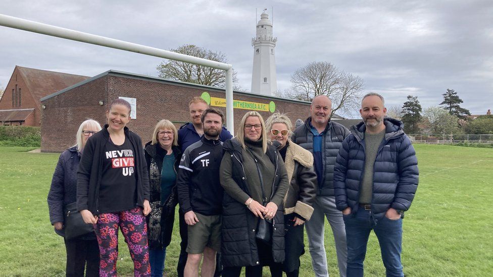 Call to rename Withernsea playing fields named after the King - BBC News