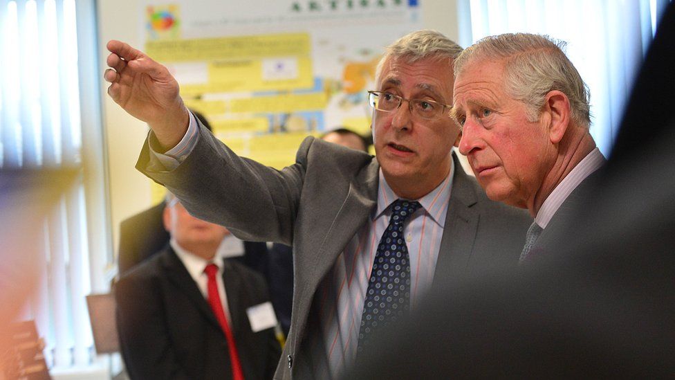 Prince Charles visits Northern Ireland - BBC News