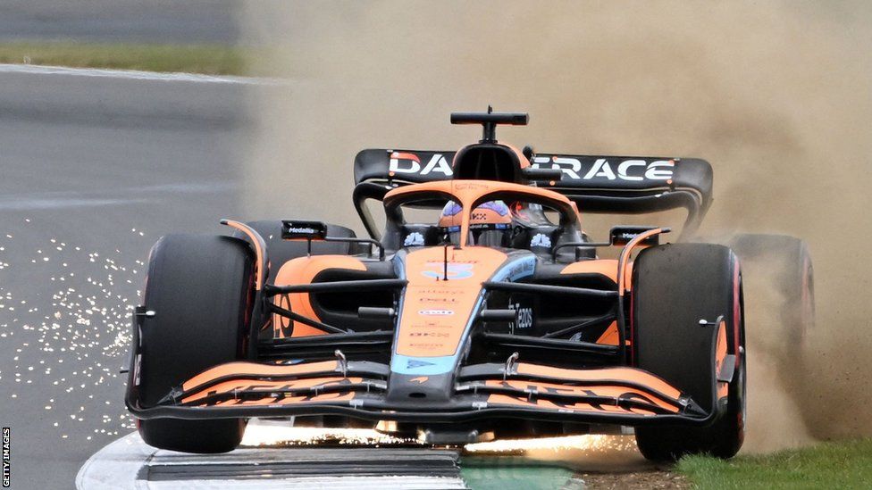 British Grand Prix qualifying images - BBC Sport