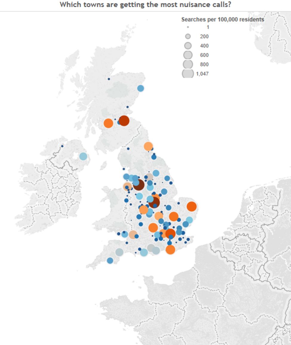 Nuisance calls result in a complaint every five minutes - BBC News