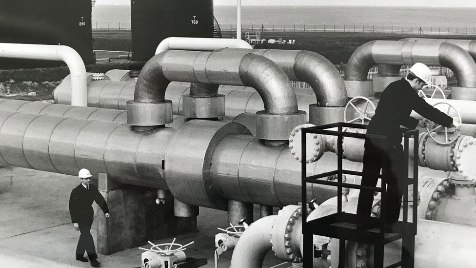 Bacton gas terminal: Keeping the UK warm since 1968 - BBC News
