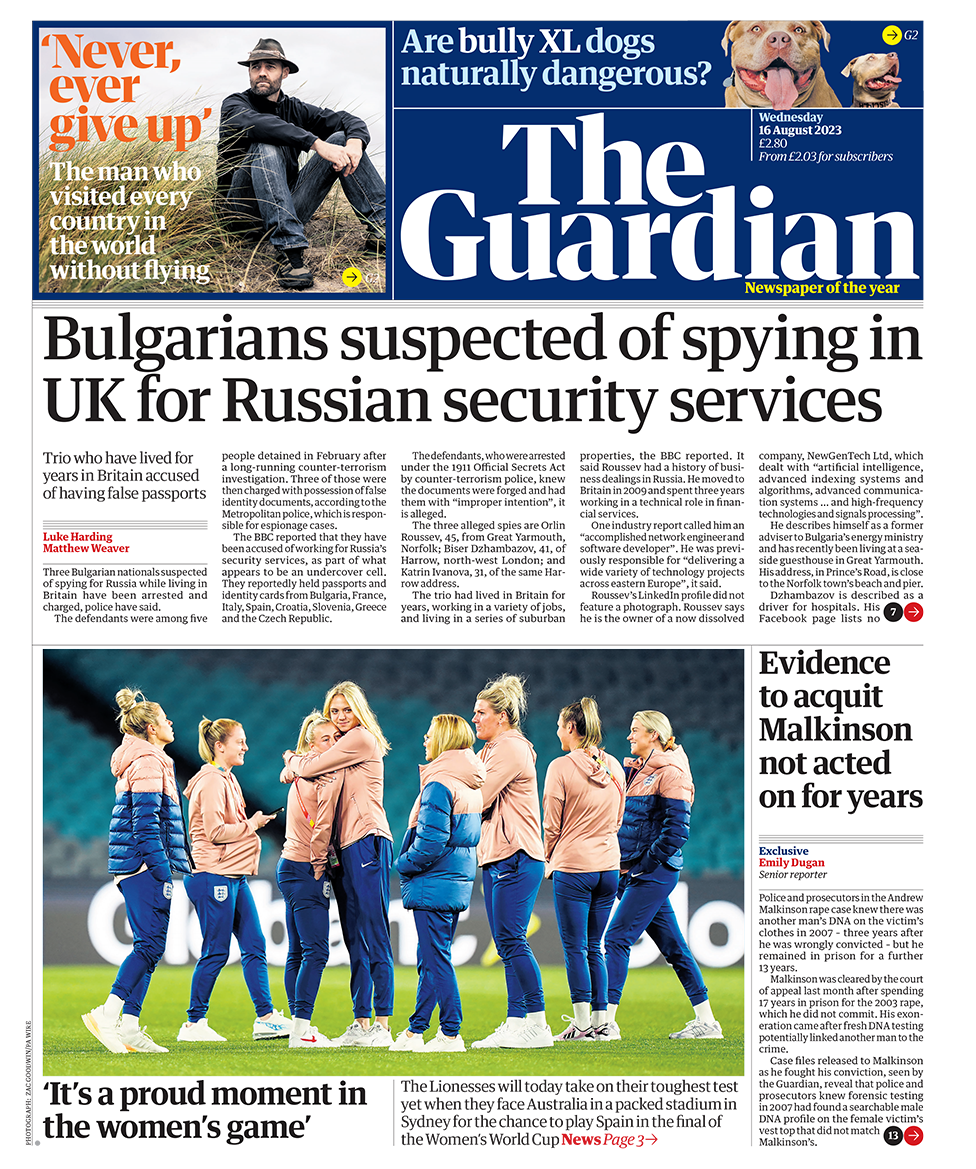 Russian 'spy ring' and 'bumper' rise in pensions - BBC News