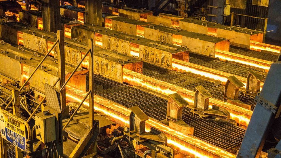 Rotherham steel plant's mothballed equipment reinstated - BBC News
