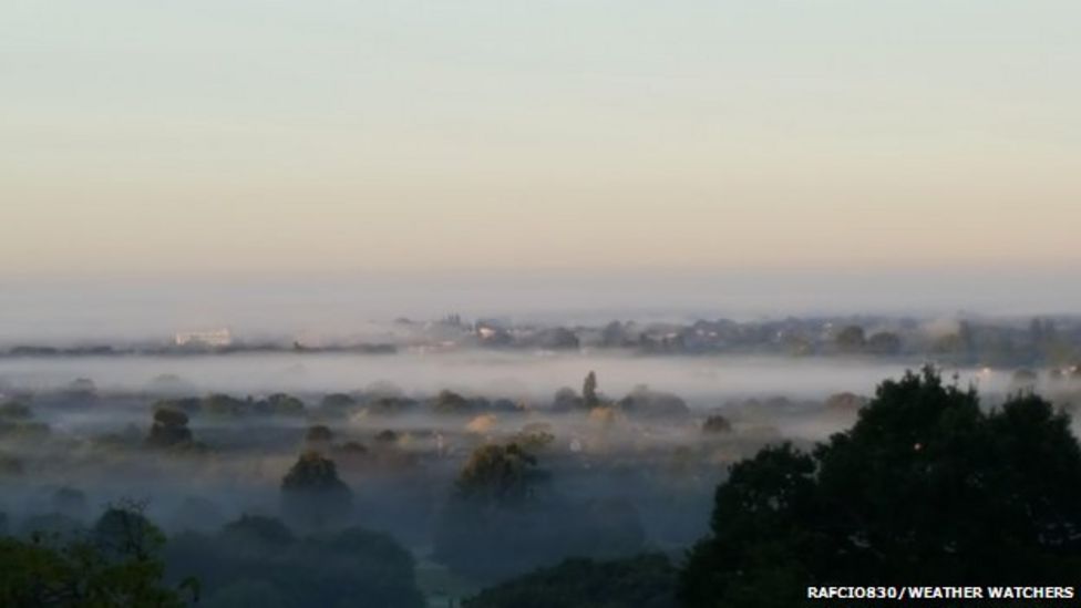 Autumn morning mists - BBC Weather