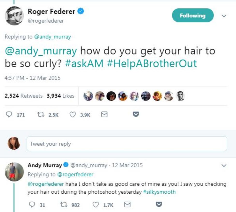 Andy Murray social media - BBC Sport