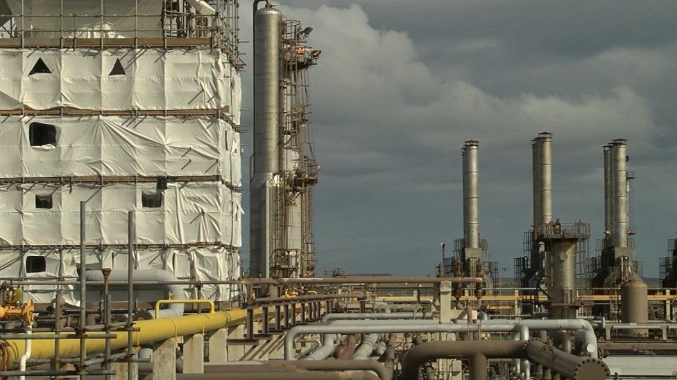 Flotta terminal looking to the future after 40 years - BBC News