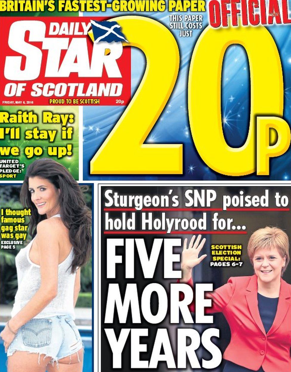 Scotland's papers: 'Historic victory' for SNP as 'Labour humiliated ...
