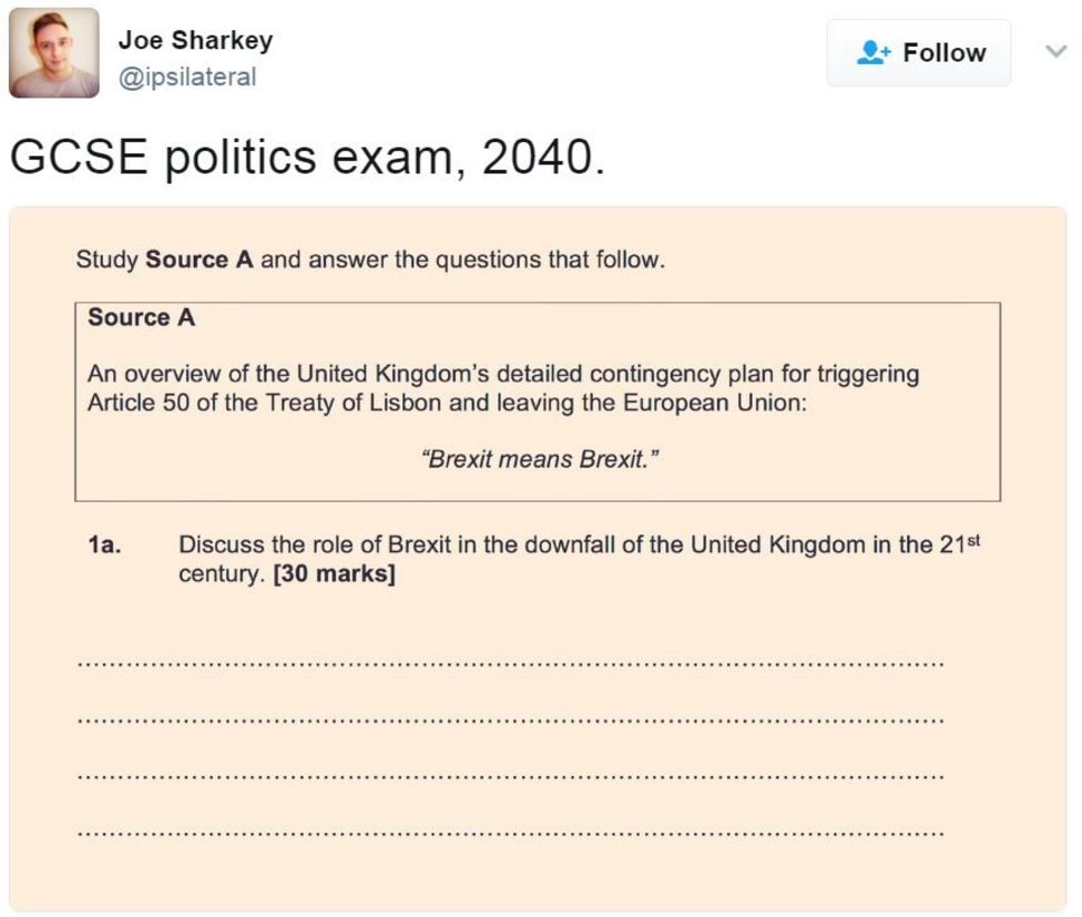 The best of Brexit trigger day memes - BBC News