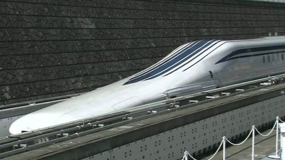 High-speed 'hover train' plans submitted for North - BBC News