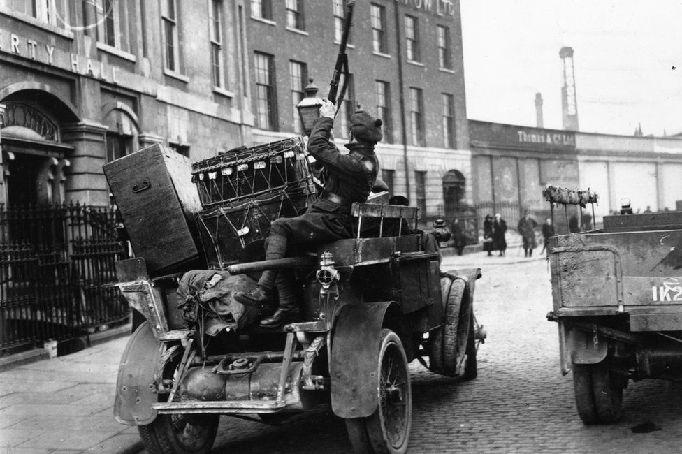RIC commemoration: 100-year-old war wound that came back to bite - BBC News