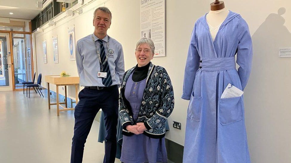 Rotherwas Angel sculpture finds permanent home in Herefordshire - BBC News