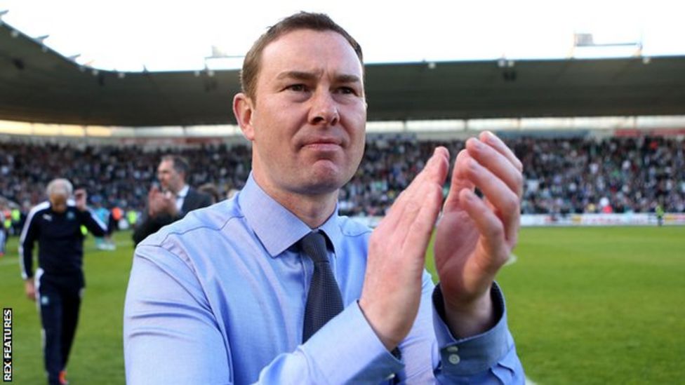 Derek Adams: Plymouth Argyle manager signs new deal with League Two ...