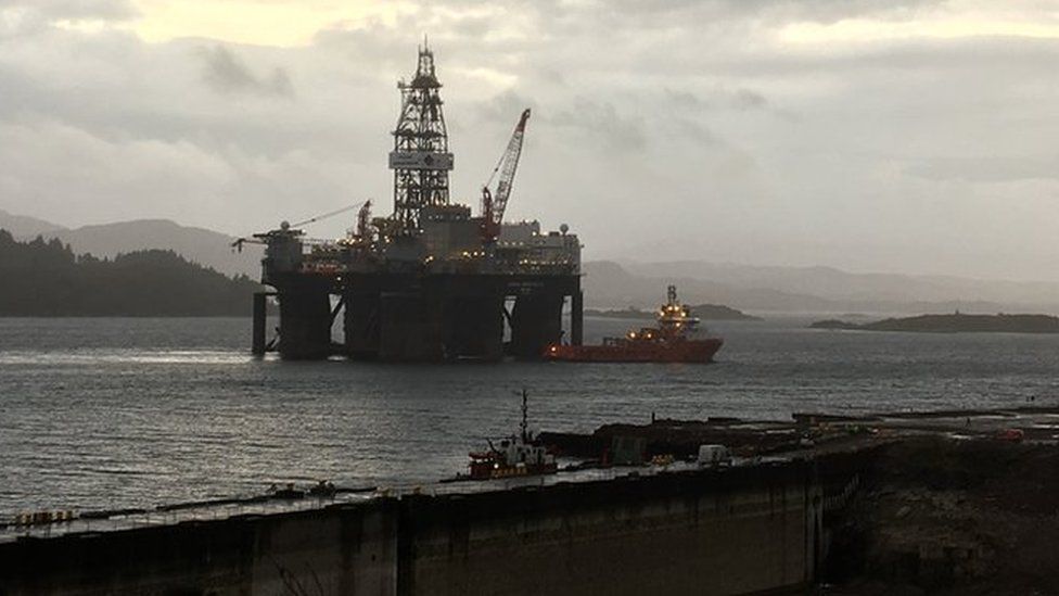 Plan to extend Kishorn yard's dry dock - BBC News