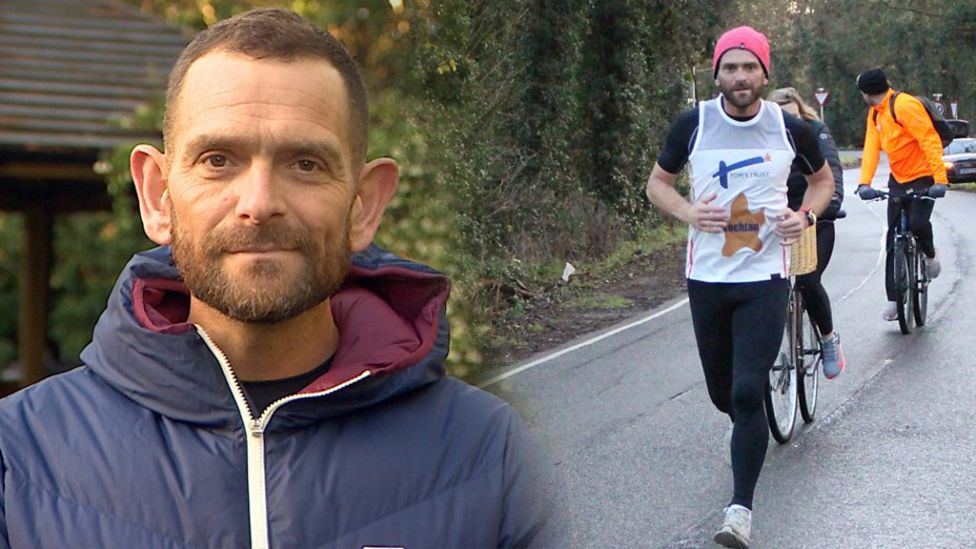 'Running 31 marathons in 31 days changed my life' - BBC News