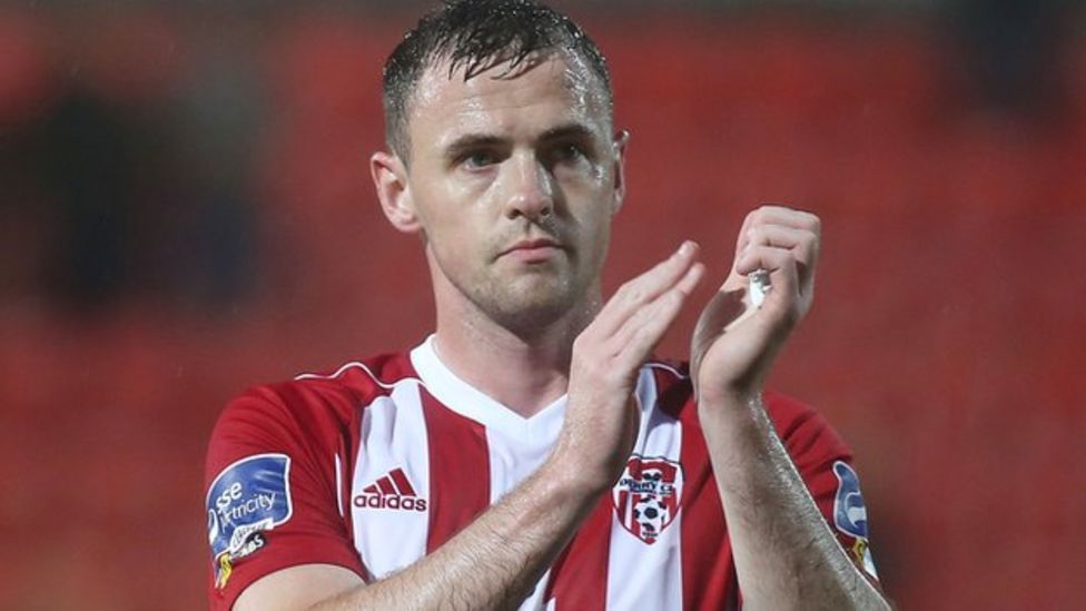 Darren McCauley: Derry boss Devine says winger unlikely to return for ...
