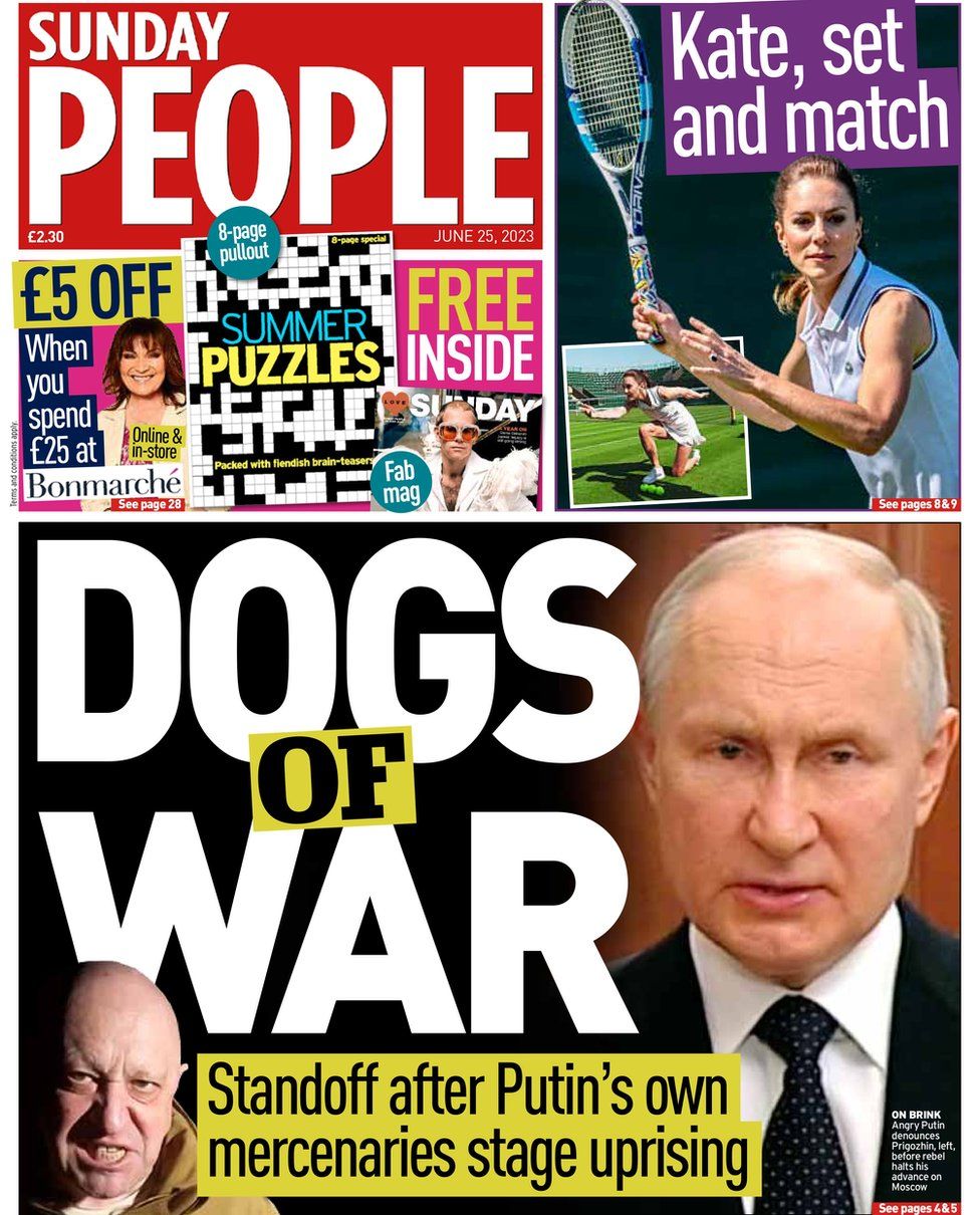 Putin 'humiliated by mutiny' and Russia 'on the brink' - BBC News