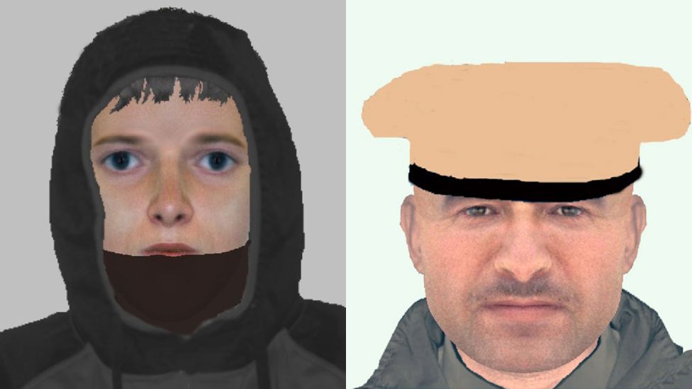 In e-fits of laughter: Farcical faces from the police - BBC News