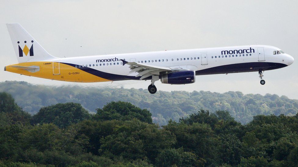 Monarch airline awaits package holiday licence decision - BBC News