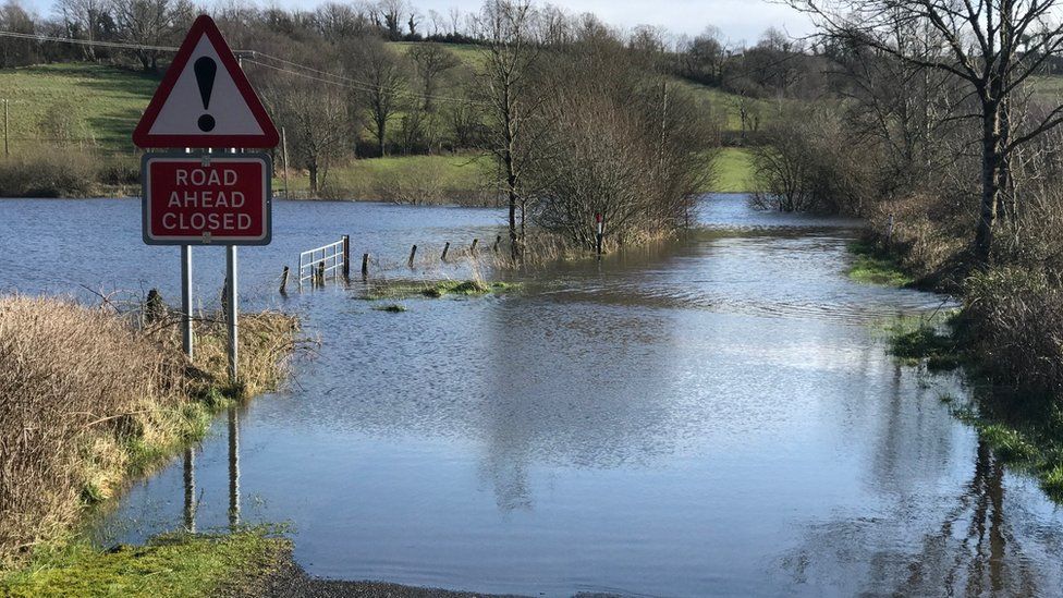 Flooding: Fermanagh community calls for long-term solution - BBC News
