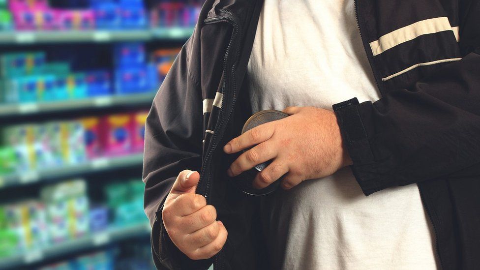 Shoplifting on the rise in Kent, say police - BBC News