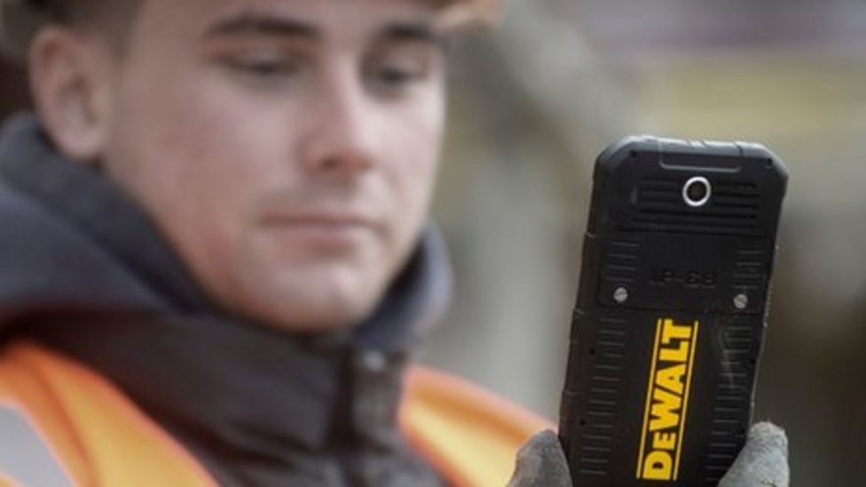 Would you put your phone in a cement mixer? - BBC News