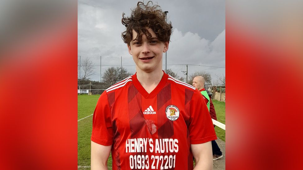 Irchester United: Teen who beat leukaemia makes men's football debut ...