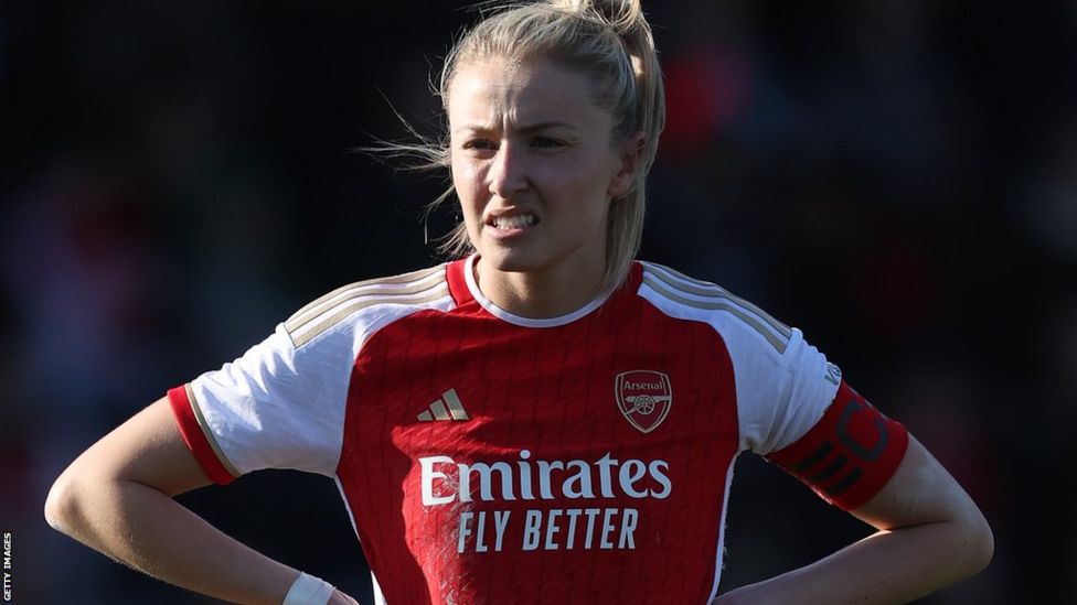 Leah Williamson: Arsenal defender 'likely' to withdraw from England squad with hamstring injury ...