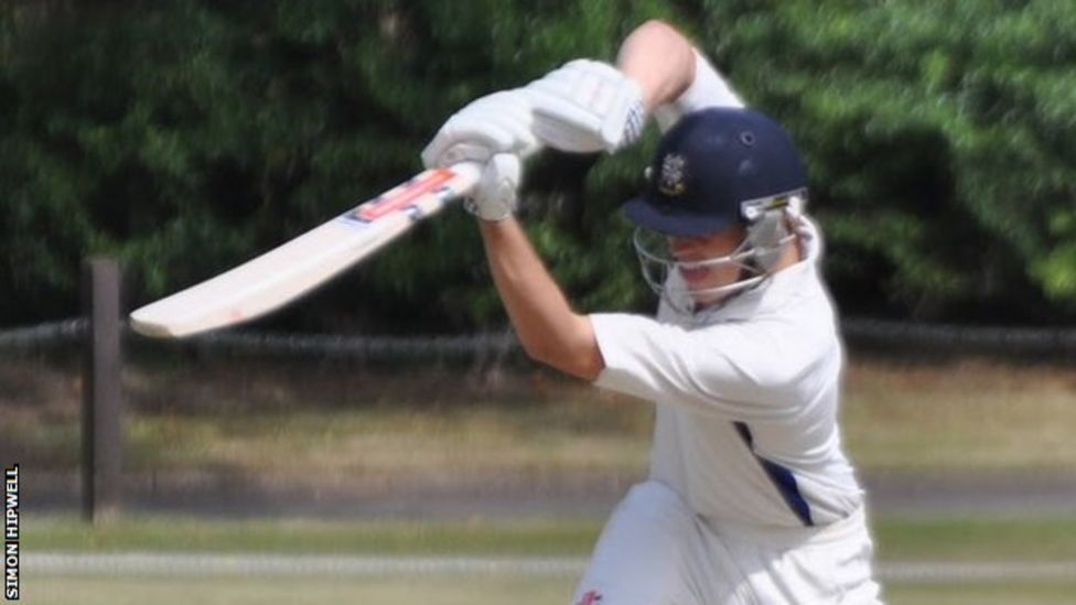 Harrison Ward: Oxfordshire centurion, 15, dreams of England - BBC Sport