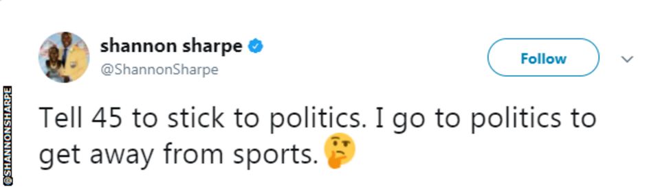 NFL: Donald Trump says players protesting during US national anthem ...