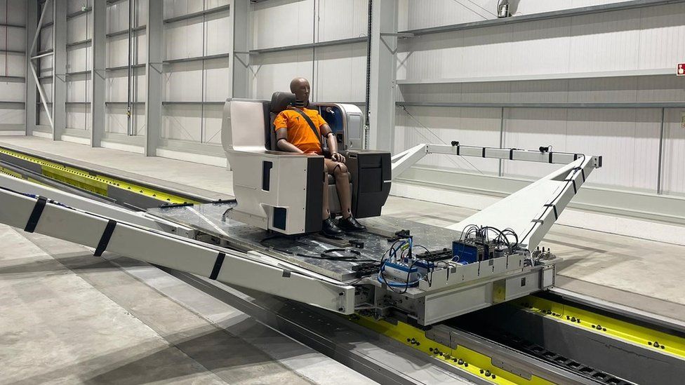 NI Aerospace firm opens Banbridge crash test facility - BBC News