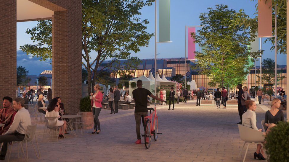 Birmingham NEC 'masterplan' proposes thousands of new homes - BBC News